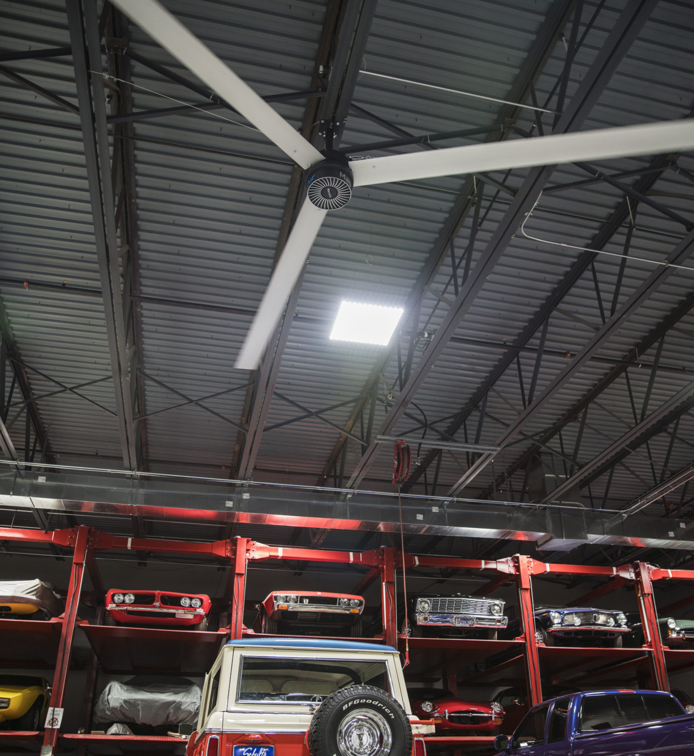 Large Shop Ceiling Fans: The Benefits of Cool Air and Design